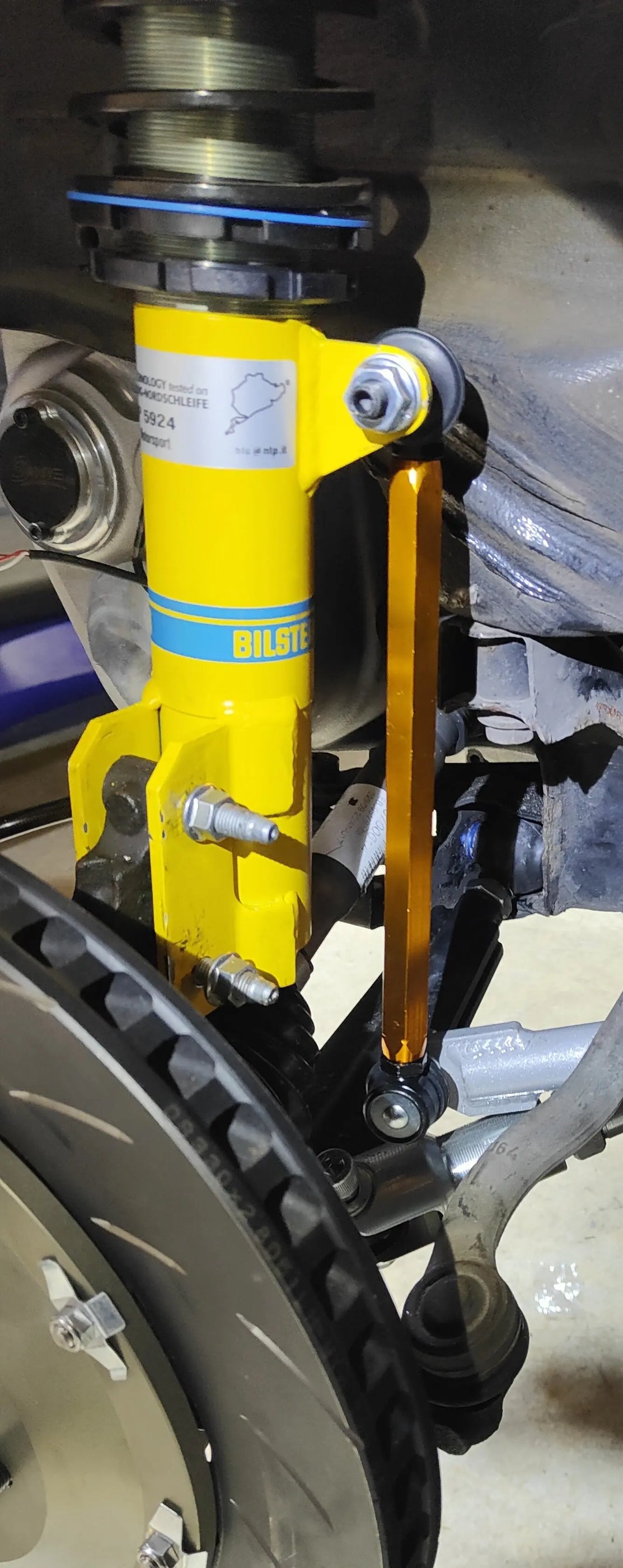 Abarth 500 595 Anti-Roll Bar Drop Link Kit - Heavy Duty Adjustable ...